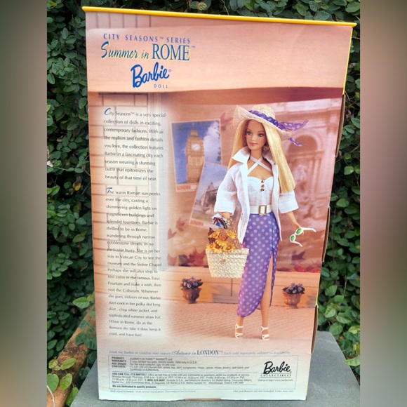 Barbie | Toys | Barbie Summer In Rome 998 Collectibles Summer ...